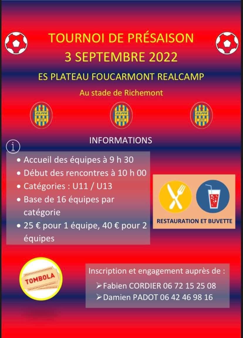 Tournoi de présaison au stade de Richemont - Office de tourisme Aumale ...